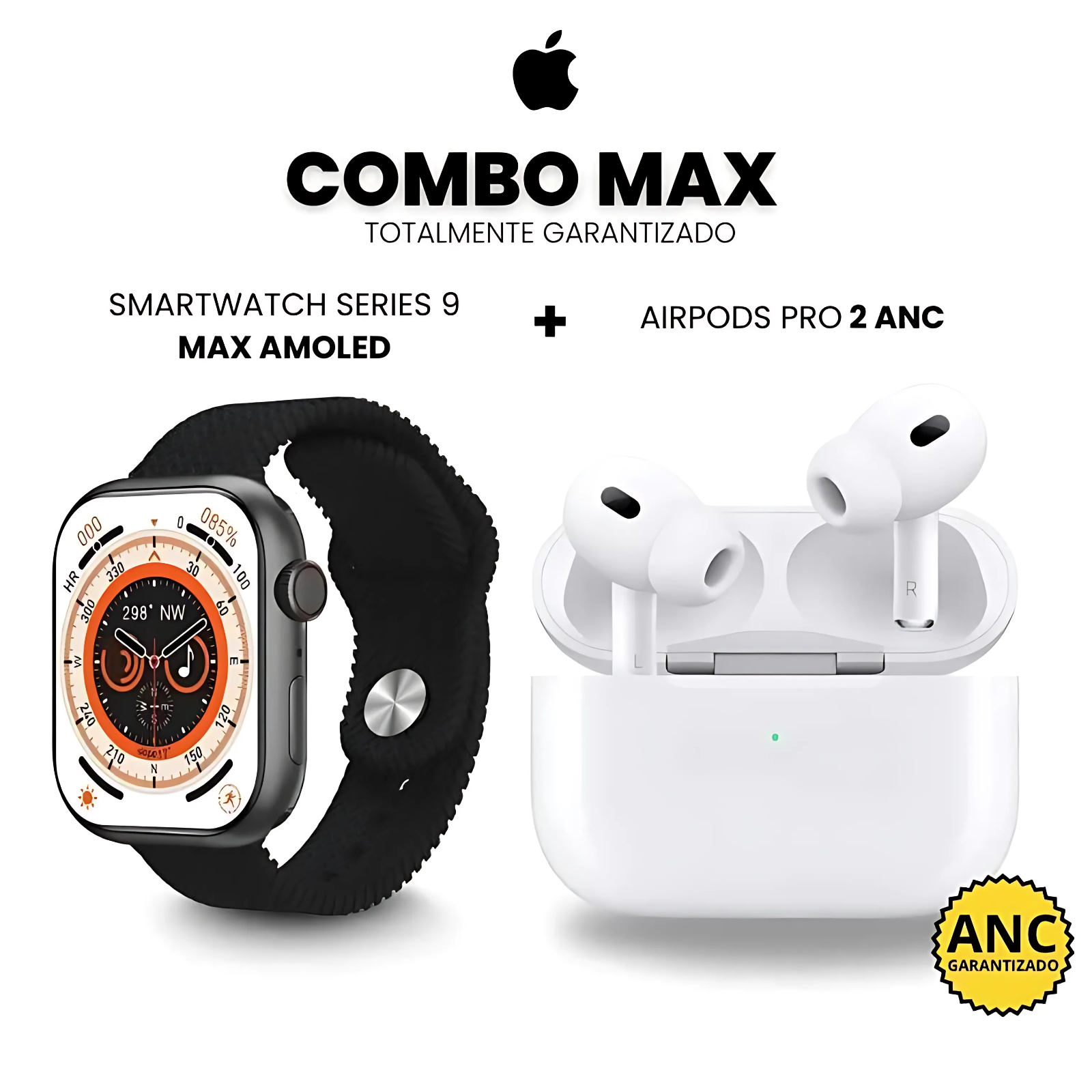 Combo MAX AirPods Pro 2 GEN + Apple Watch Series 9 - ¡Consíguelo Ahora!