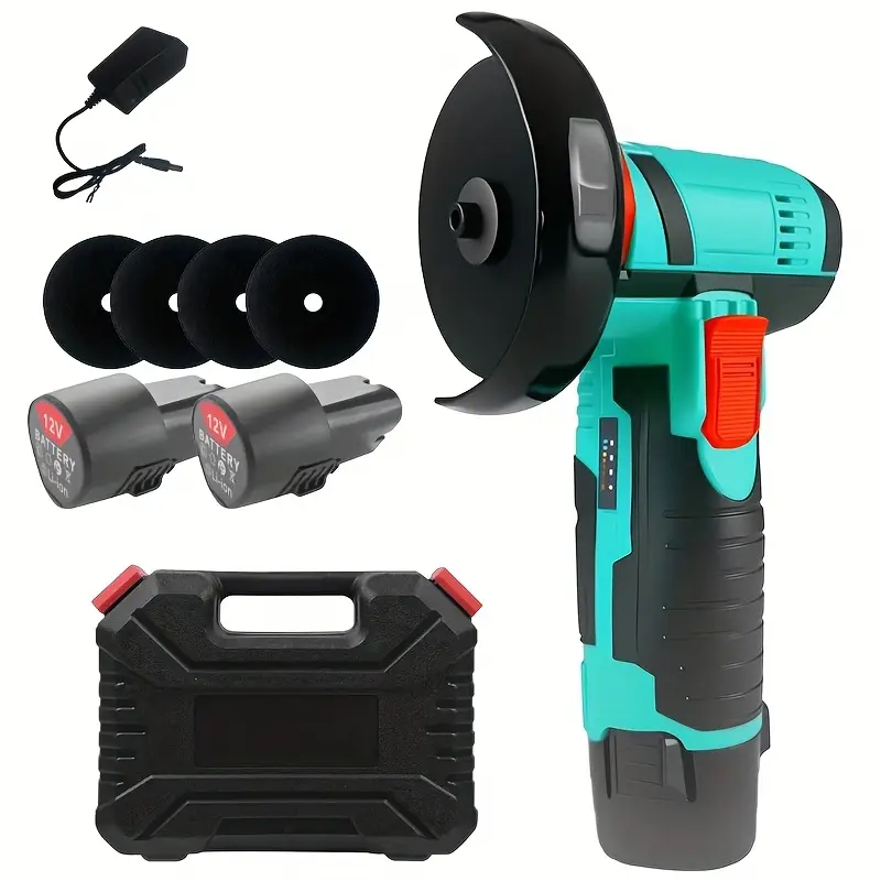 Mini Pulidora inalámbrica con de 24W + 4 discos de 3" Marca Makita ...